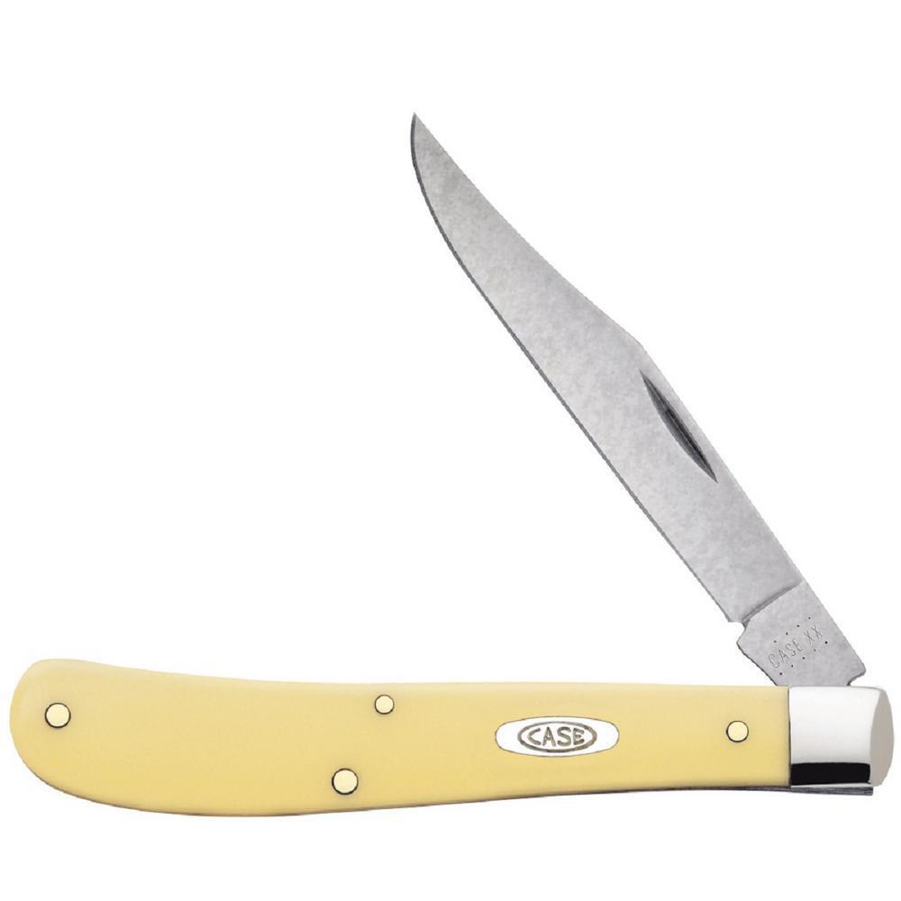 00031 CASE 31 Slimline Trapper Pocket Knife in Closed L | Kentucky Workwear